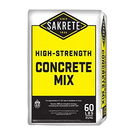 SAKRETE of North America 65200940 60 lb Sakrete Concrete Mix - Amazon.com