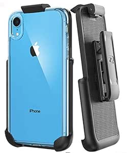 Encased Belt Clip Holster Compatible with Spigen Ultra Hybrid Case - Apple iPhone XR (case not ...