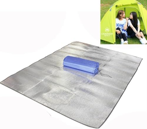 Camping Mat 200 x 200cm Sleeping Foam Mat Camping Aluminium Mat Floor ...