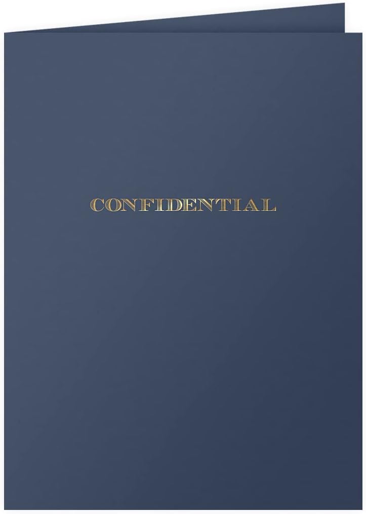Amazon.com : The Gallery Collection, 25 Count, Blue, Confidential ...