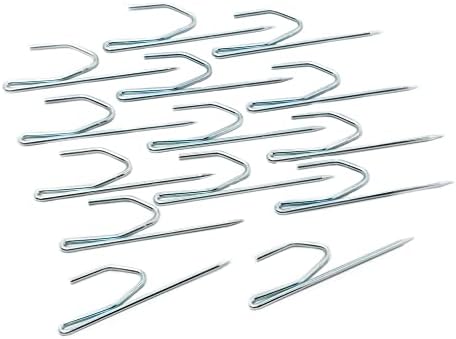 Amazon.com: uxcell Curtain Hooks Pin-On Drapery Hook Zinc Plating Long ...