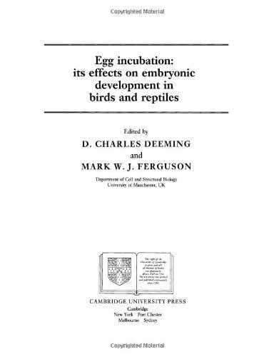 Egg Incubation: Its Effects on Embryonic Development in Birds and ...
