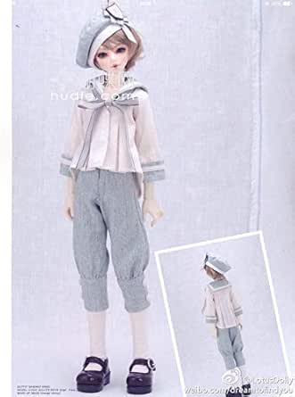Amazon.com: 1/3 1/4 1/6 DOD BJD Sailor suit navy uniform Outfit doll ...