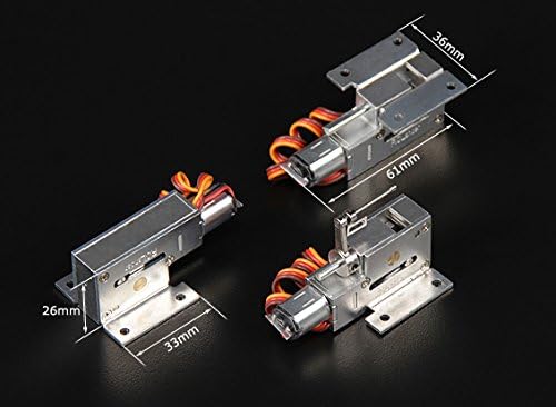 Amazon.com: Turnigy Full Metal Servoless Retracts w/Steerable Nose ...