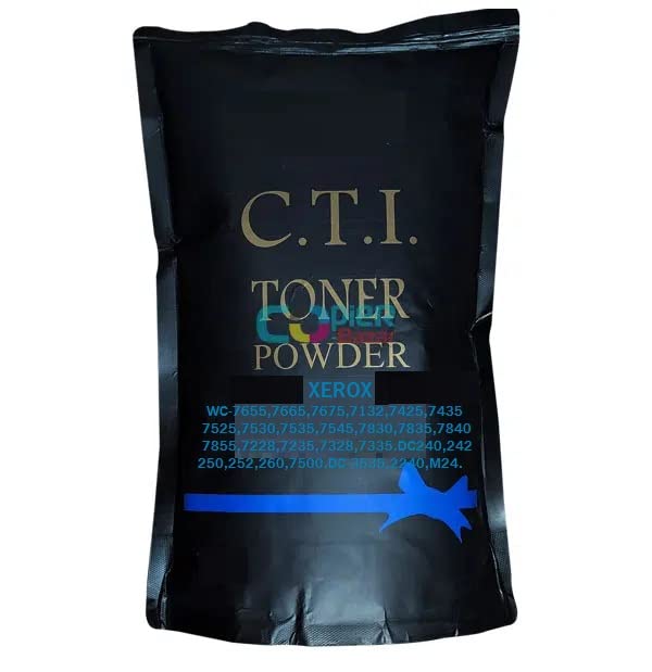 morel CTI Toner Cyan Powder for USE in XEROX WC7655,7665,7675,7132,7425 ...