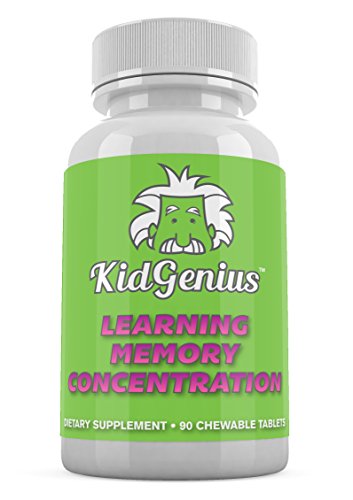 Kidgenius Memory Supplement Chewable Faster Learning Enhanced Memory ...
