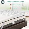 Bedshire Topper Matrimoniale 160x190 Materasso Correttore in Memory ...