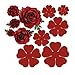 Amazon.com : 3D Rose Flower Metal Die Cuts,Wedding Flower Leaf Leaves ...