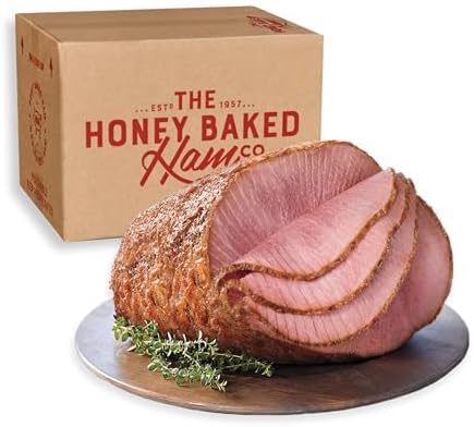 Amazon.com: Honey Baked Ham® Bone-In Half 7 lb - Fully Cooked Spiral ...