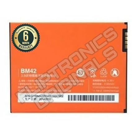 FLIPTRONICS ORIGINALS® BM42 Battery for Redmi Note 3G/4G Note Battery ...
