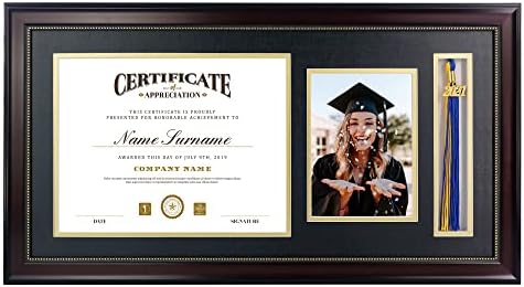 Amazon.com - GraduatePro 11x22 Diploma Picture Frame with Tassel Holder ...