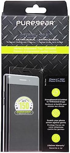 Amazon.com: PureGear Steel 360 Tempered Glass Screen Protector for ...