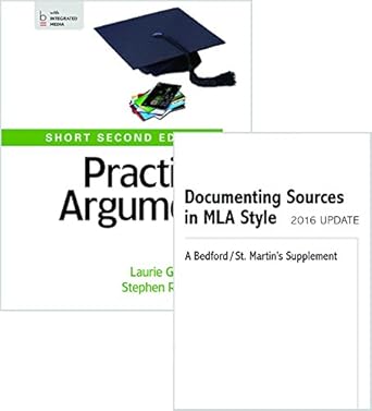 Practical Argument: Short Edition 2e & Documenting Sources in MLA Style ...