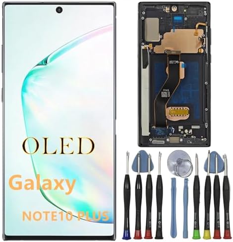 Amazon.com: OLED Galaxy NOTE10 Plus Screen Replacement for Samsung ...