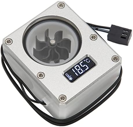 Amazon.com: SUNGOOYUE PC Water Cooling Meter, 12V Small 3pin Interface ...