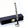 Amazon.com: Dselvgvu Miniature Oboe with Stand and Case Mini Musical ...