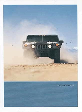 2003 Hummer H1 Brochure Poster at Amazon's Entertainment Collectibles Store