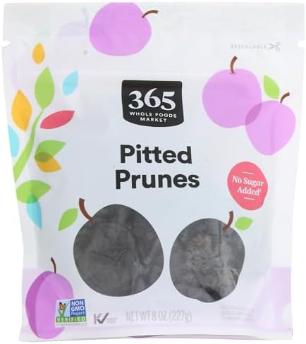 Amazon.com: 365 by Whole Foods Market, Pitted Prunes, 8 Ounce
