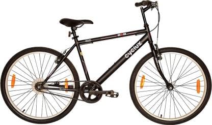 Small TYRE Sales Orb 26 T Hybrid Cycle/City Bike (Single Speed, Black ...