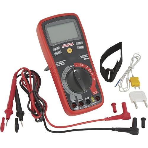 Craftsman Digital Multimeter with Auto Ranging, 11-function, 34-82334 ...