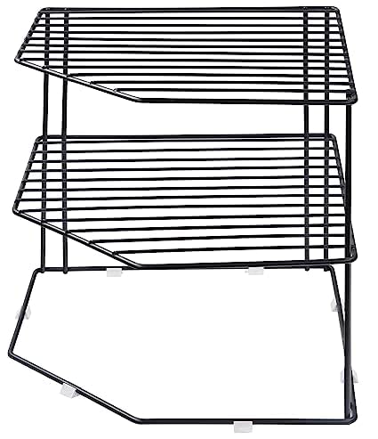HOMEGRO Stainless Steel Multipurpose 3-Tier Kitchen Corner Rack/Storage ...