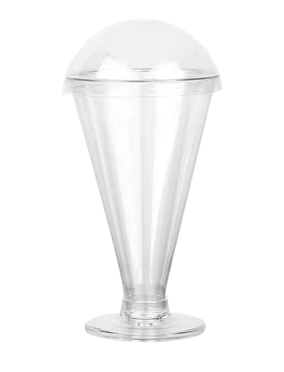 Amazon | 180ml デザートカップ 使い捨てカップ 20PCS 使い捨て透明プラスチックパフェカップ プリンカップ ゼリーカップ かき氷 カップ ティラミスカップ DIY 万能 ...