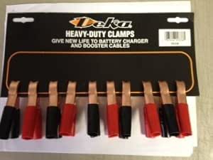 Amazon.com: East Penn Deka 00336 Heavy Duty Clamps - 10/Card : Automotive