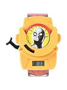 Marvel Boy's Spiderman Disc Shooter Watch 4-15 Years : Amazon.in: Toys ...