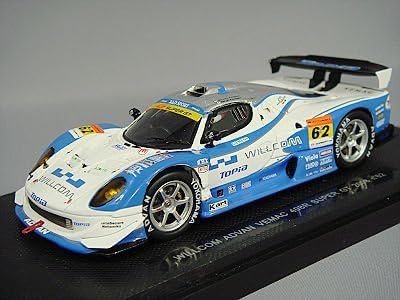 Amazon.com: Model Car EBBRO WILLCOM ADVAN VEMAC 408R Super GT300 2008 ...