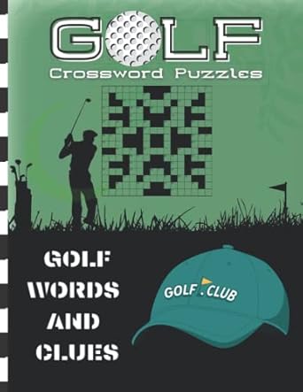 Golf Crossword Puzzles: Simple Adult Crosswords Packed With Questions ...