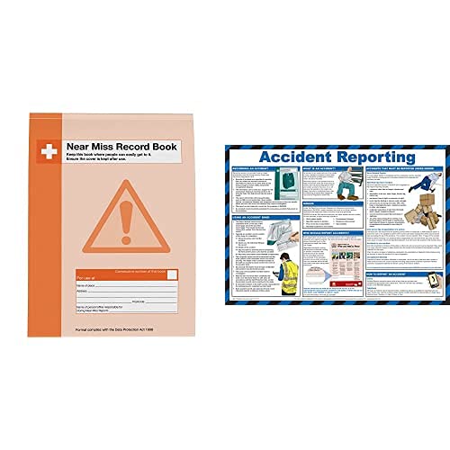 Buy Safety First Aid Group Near Miss Record Book, A4 with Accident ...