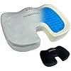 Amazon.com: SolaceGel Enhanced Cooling Gel Cushion With Memory Foam ...