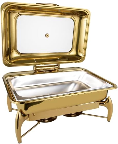 Amazon.com: HONHPD 10L Stainless Steel Thickened Buffet Stove ...