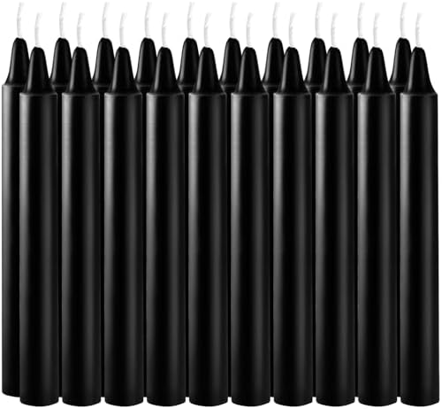 Amazon.com: Mega Candles 20 pcs Unscented Silver Exquisite Mini Taper ...