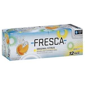 Amazon.com : Fresca Soda, Sparkling Flavored, Original Citrus, Fridge ...