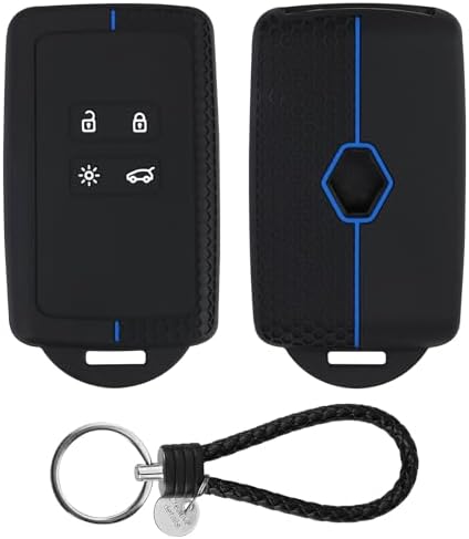 4 Bottons Car Key Cover for Renault Clio Megane Koleos Kadjar Kangoo ...