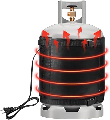 Amazon.com: Propane Tank Heater Blanket - 47.5 x 13.5" Gas LP Cylinder ...
