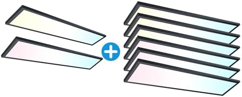 AIKVSXER 1x4 LED Flat Panel Light CPANL Surface Mount LED Ceiling Light ...