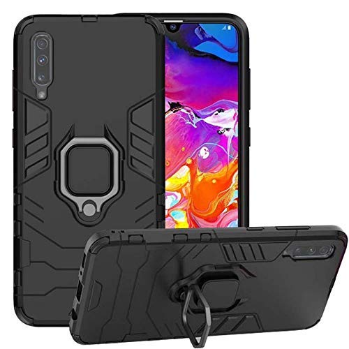 ELICA Robot Back Cover for Samsung Galaxy A60 - Black : Amazon.in ...