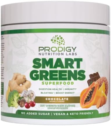 Amazon.com: Prodigy Smart Greens - Super Greens Powder Smoothie & Drink ...