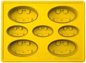 Amazon.com: ICUP DC Comicc' Batman Molded Rubber Ice Cube Tray, Grey ...