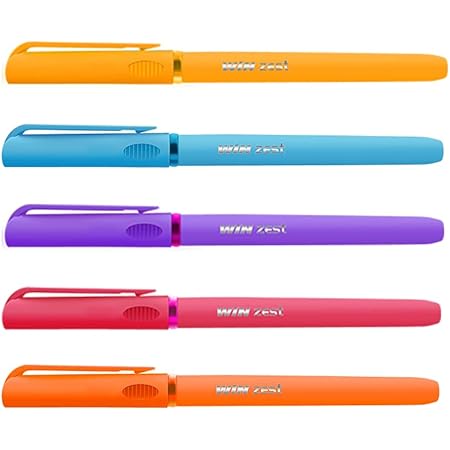 Win Duke Ball Pen | 20 Blue Ink Ball Pens| Pastel Body Ball Pens| Blue ...