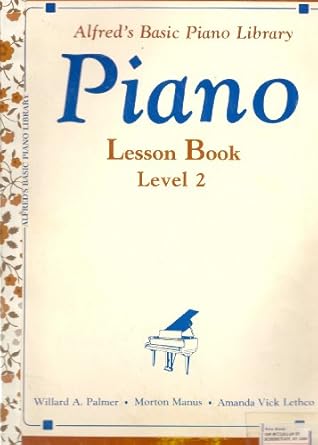 Alfred's Basic Piano Library Lesson Book: Level 2 by Palmer, Willard A ...