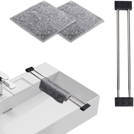 Amazon.com - Longzhuo Over Sink Dish Drying Rack, Retractable Dish Rag ...