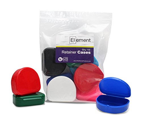Element Orthodontic Retainer Cases (Yellow)