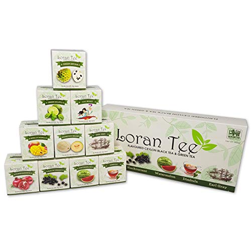 20 Teebeutel Probiersets: Verschiedene Teesorten in einer Packung