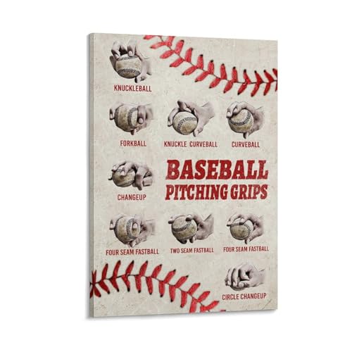 Best Baseball Pitch Grips Posters and Wall Art for Enthusiasts – Stick ...