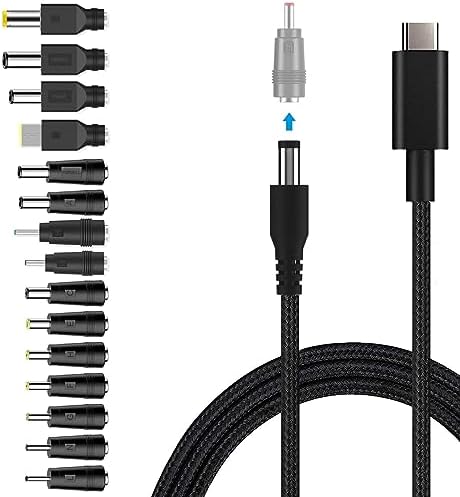 GTGUGR USB C to DC Charger Cable 100W USB Universal Laptop DC Power ...