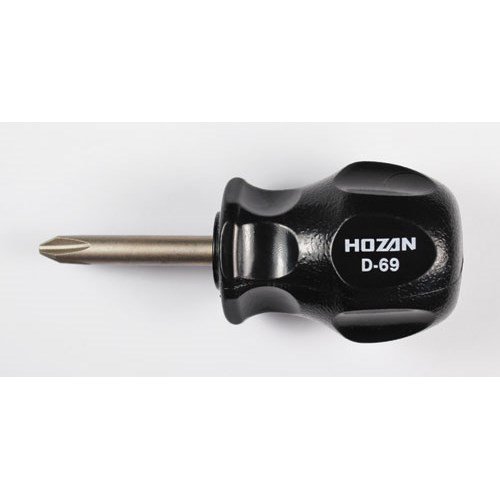Hozan D-69 JIS Stubby Phillips #2 Screwdriver: Amazon.com: Tools & Home ...