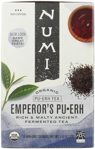 Amazon.com: Numi Teas Tea Emperors Puerh Org : Grocery & Gourmet Food